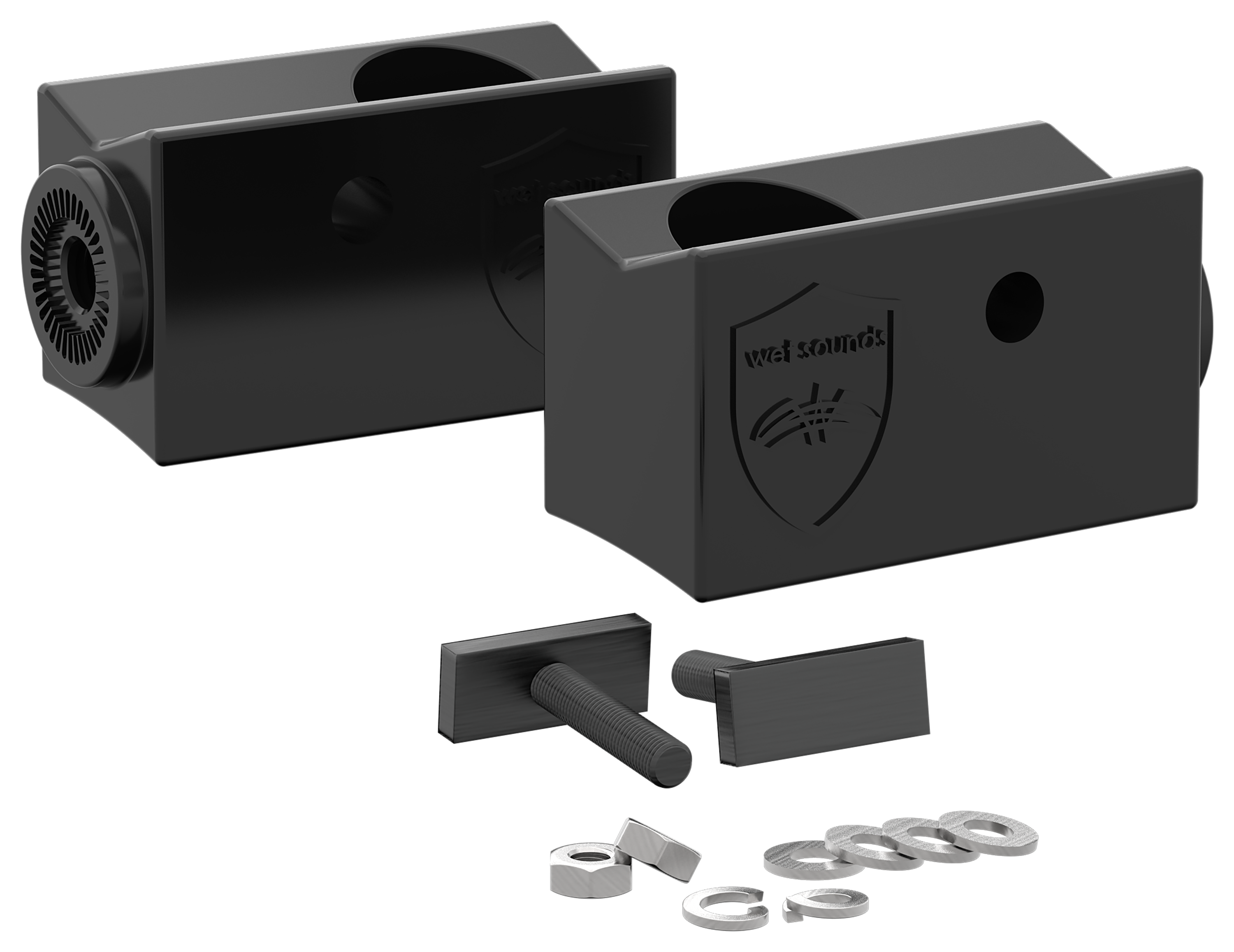 Wet Sounds Stealth Slider Bracket Kit for Stealth Series Soundbars ...